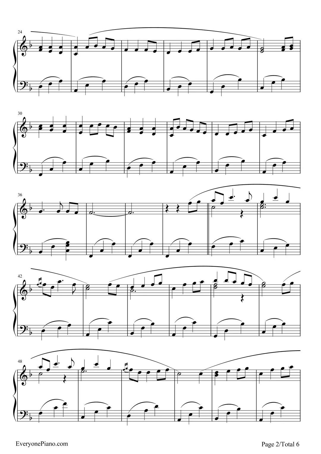 《千与千寻》片尾曲《Always With Me》钢琴版，附谱|学琴记